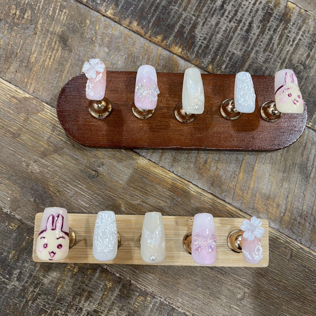 Usagi Chiikawa Nails! ˚₊‧꒰ა ☆ ໒꒱ ‧₊˚ Usagi is... | Depop