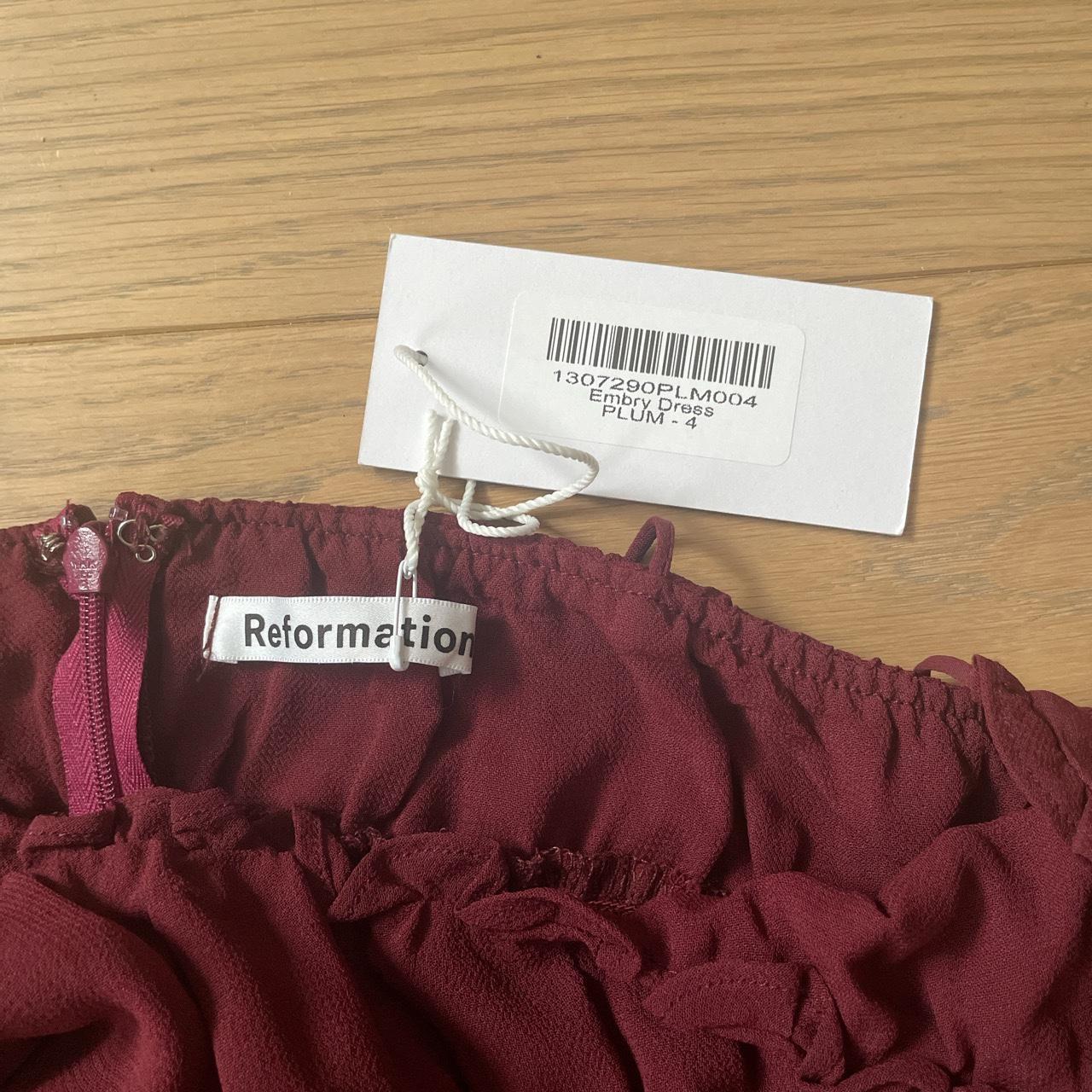 All new with tag, Reformation's 'Embry' dress is cut... - Depop