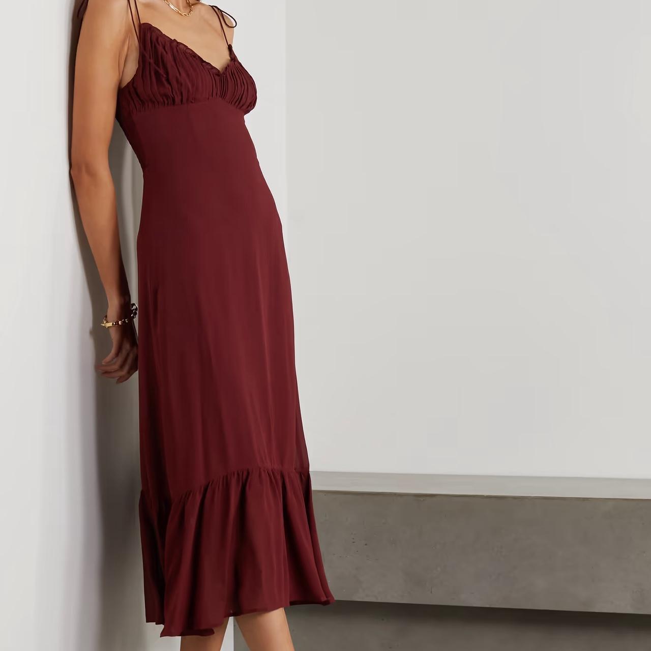 All new with tag, Reformation's 'Embry' dress is cut... - Depop