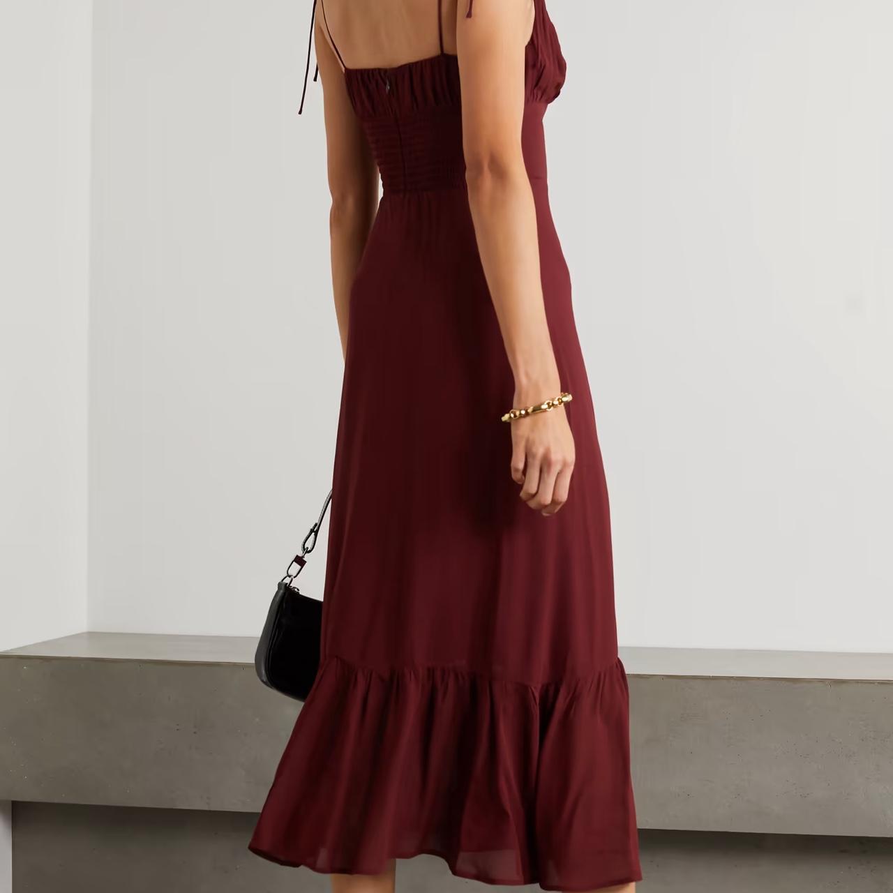 All new with tag, Reformation's 'Embry' dress is cut... - Depop