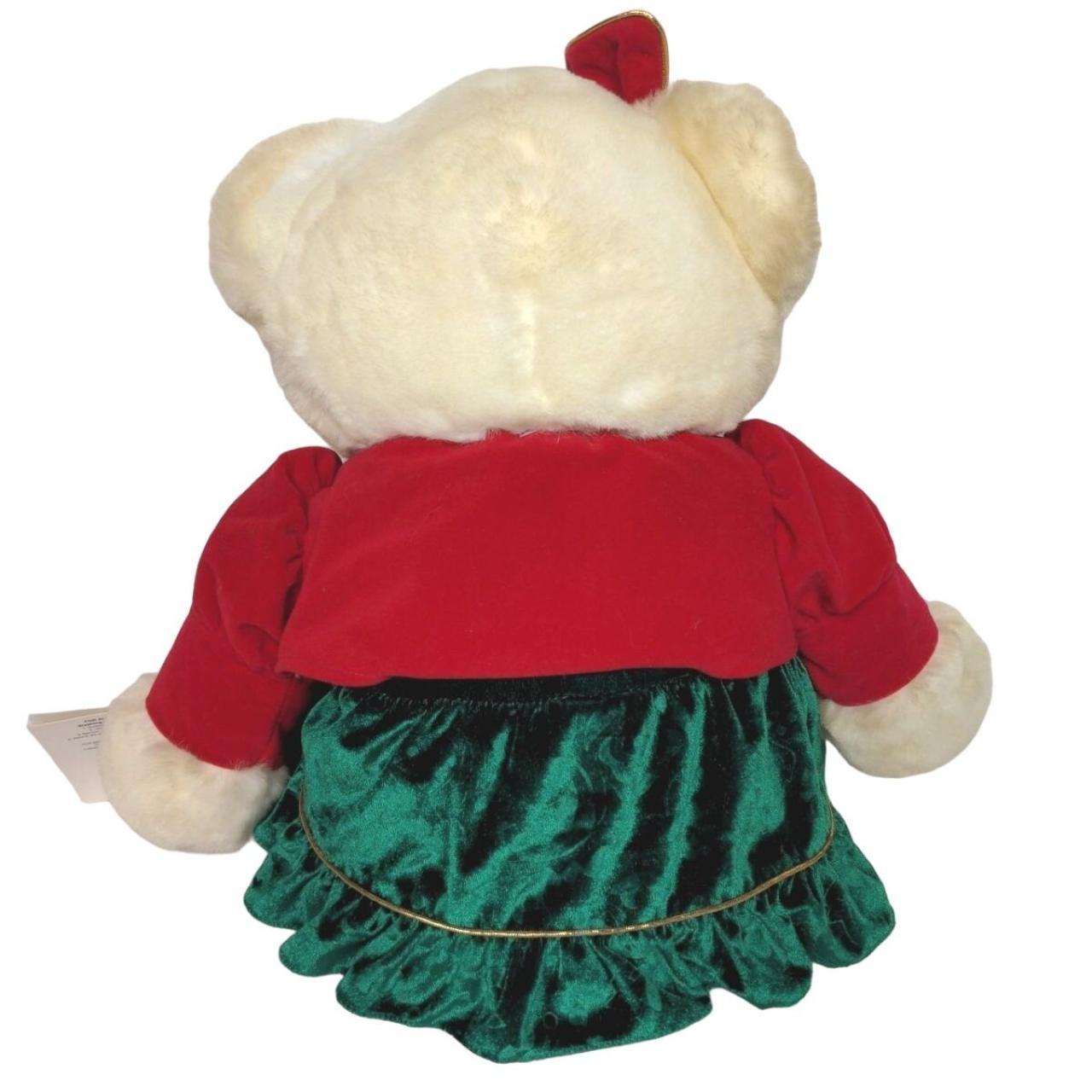 Dan Dee Snowflake Teddy Bear Plush Stuffed Animal... - Depop