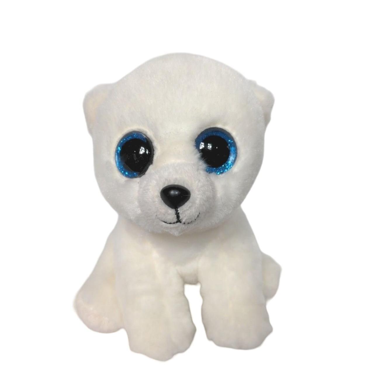 Ty Beanie Boo Artic White Polar Bear Plush Winter... - Depop
