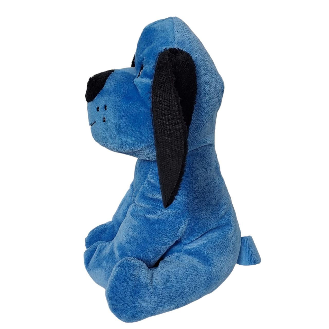 World Plush Blue Puppy Dog Purple Eye Floppy Ears... - Depop