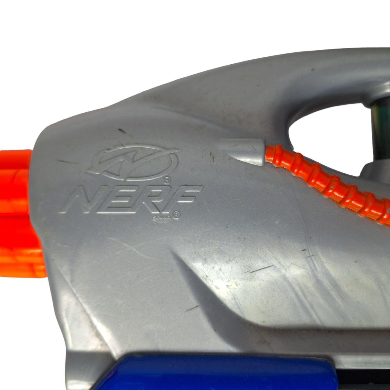 Nerf Air Tech 3000 Liquitron Blue Blaster 6 Shot... - Depop