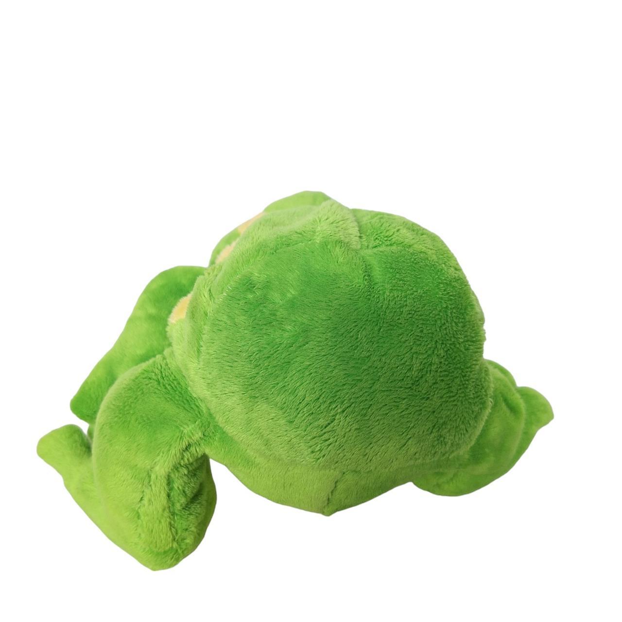Nuby Tickle Toes Giggling Green Frog Stuffed Plush... | Depop