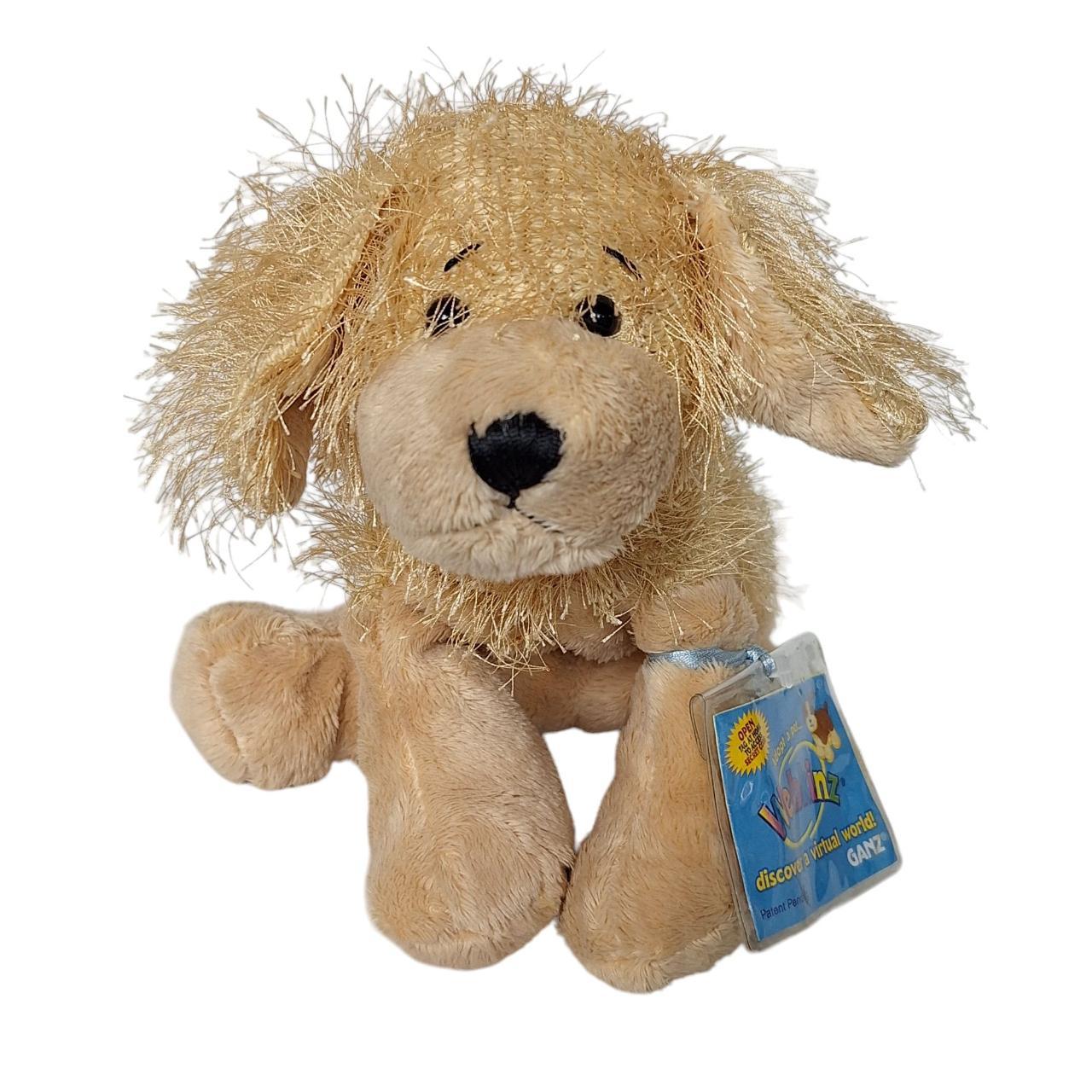 Ganz Webkinz Tan Golden Retriever Puppy Dog Plush... - Depop