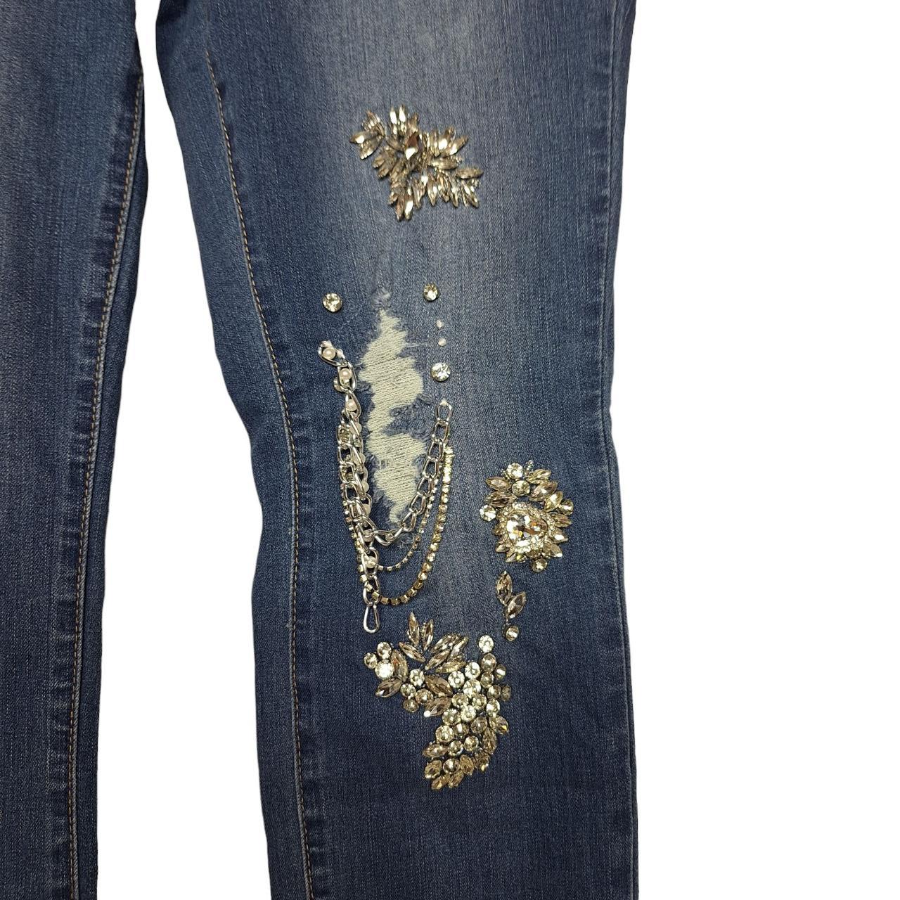 C Est 1946 Denim Mid-Rise Straight Leg Jeans Size 6... - Depop