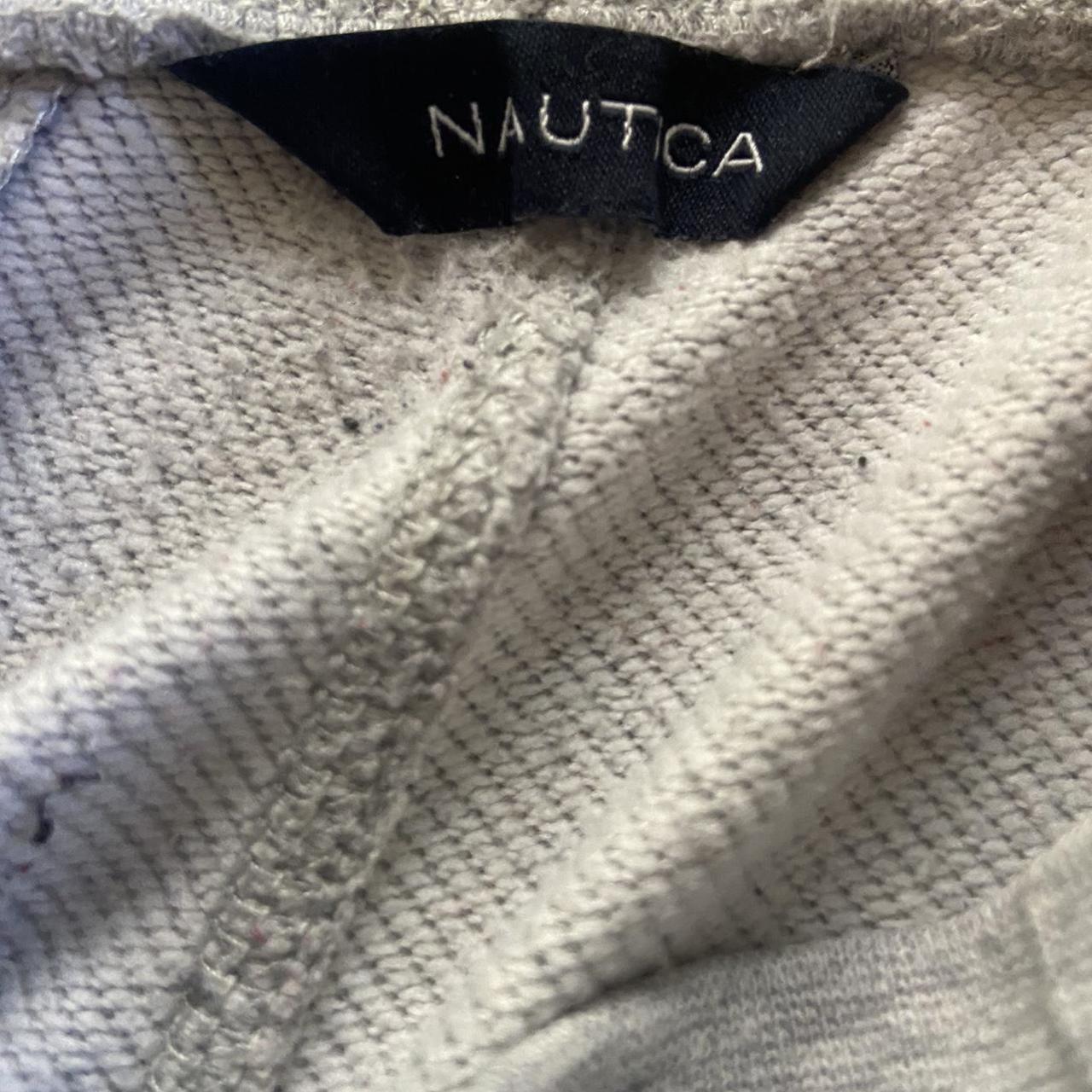 Nautica grey track pants - Depop