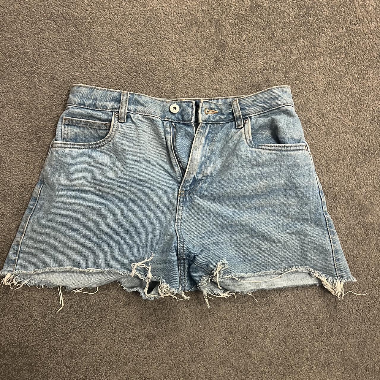 Factorie blue denim shorts Size 10 Perfect for summer - Depop