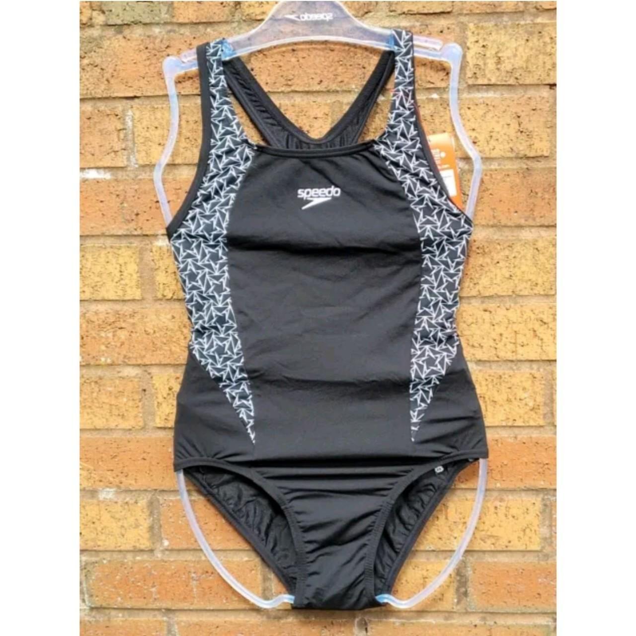 Speedo Women's Boomstar Splice Flyback 1 Piece... - Depop