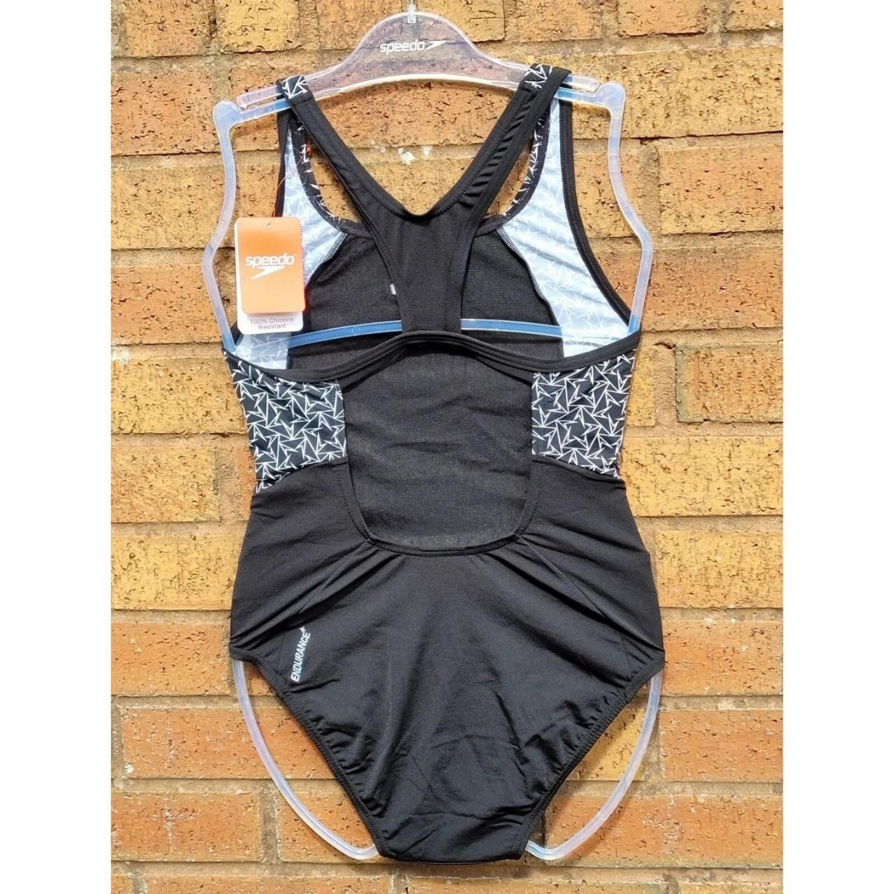 Speedo Women's Boomstar Splice Flyback 1 Piece... - Depop