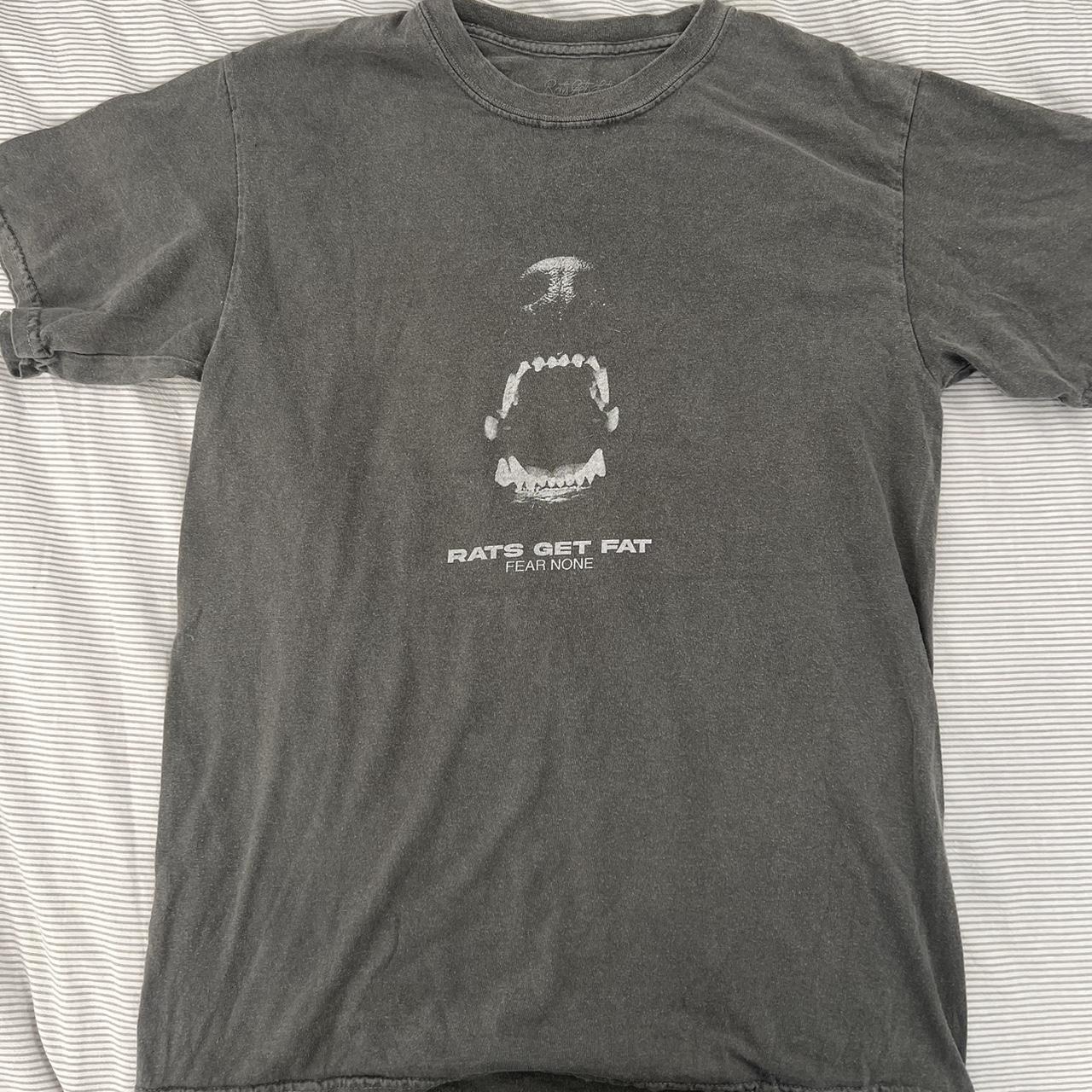 Rats get fat tshirt Size men’s medium - Depop