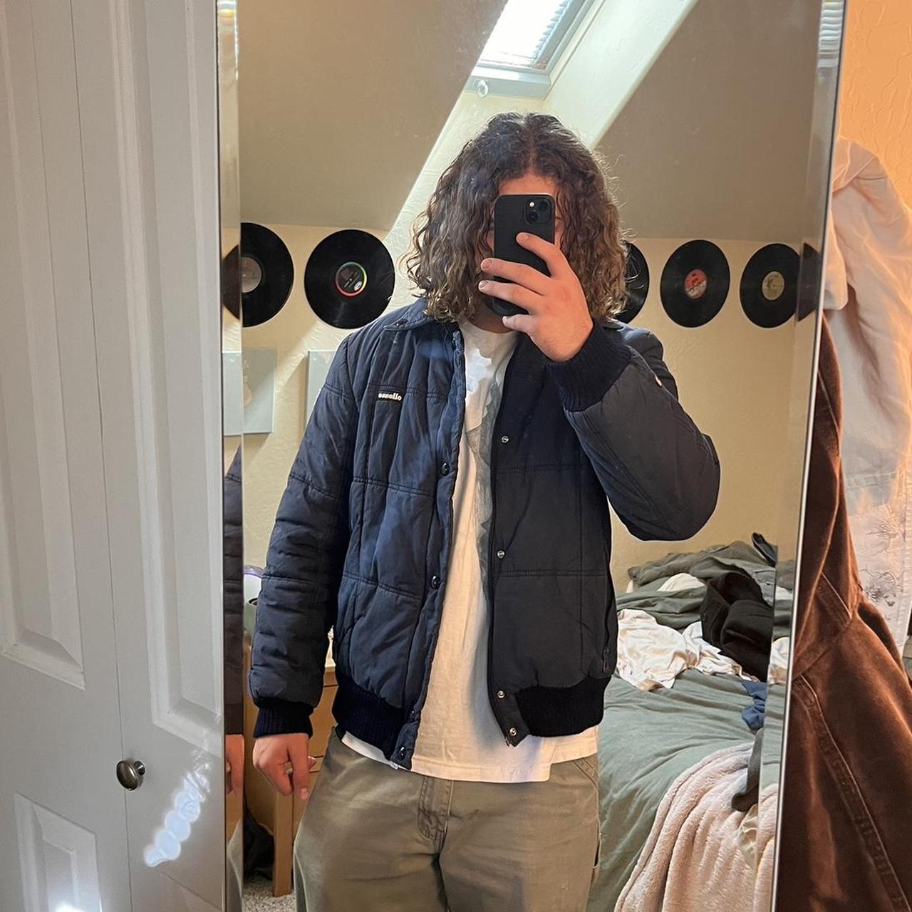 Ellesse Blue Jacket Sizing Roughly Equates To A Depop