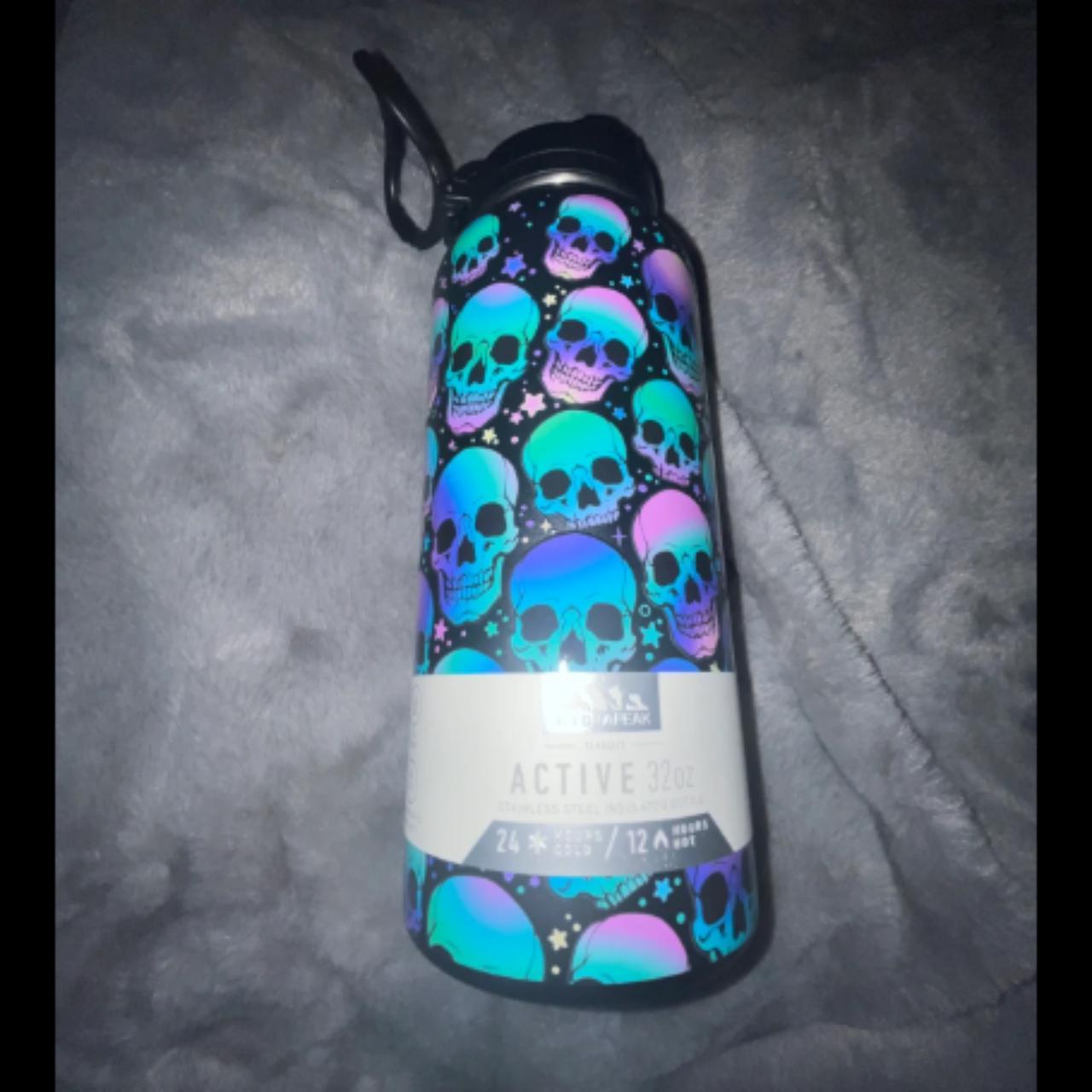 Hydrapeak Active Stainless Steel Halloween Skulls... - Depop