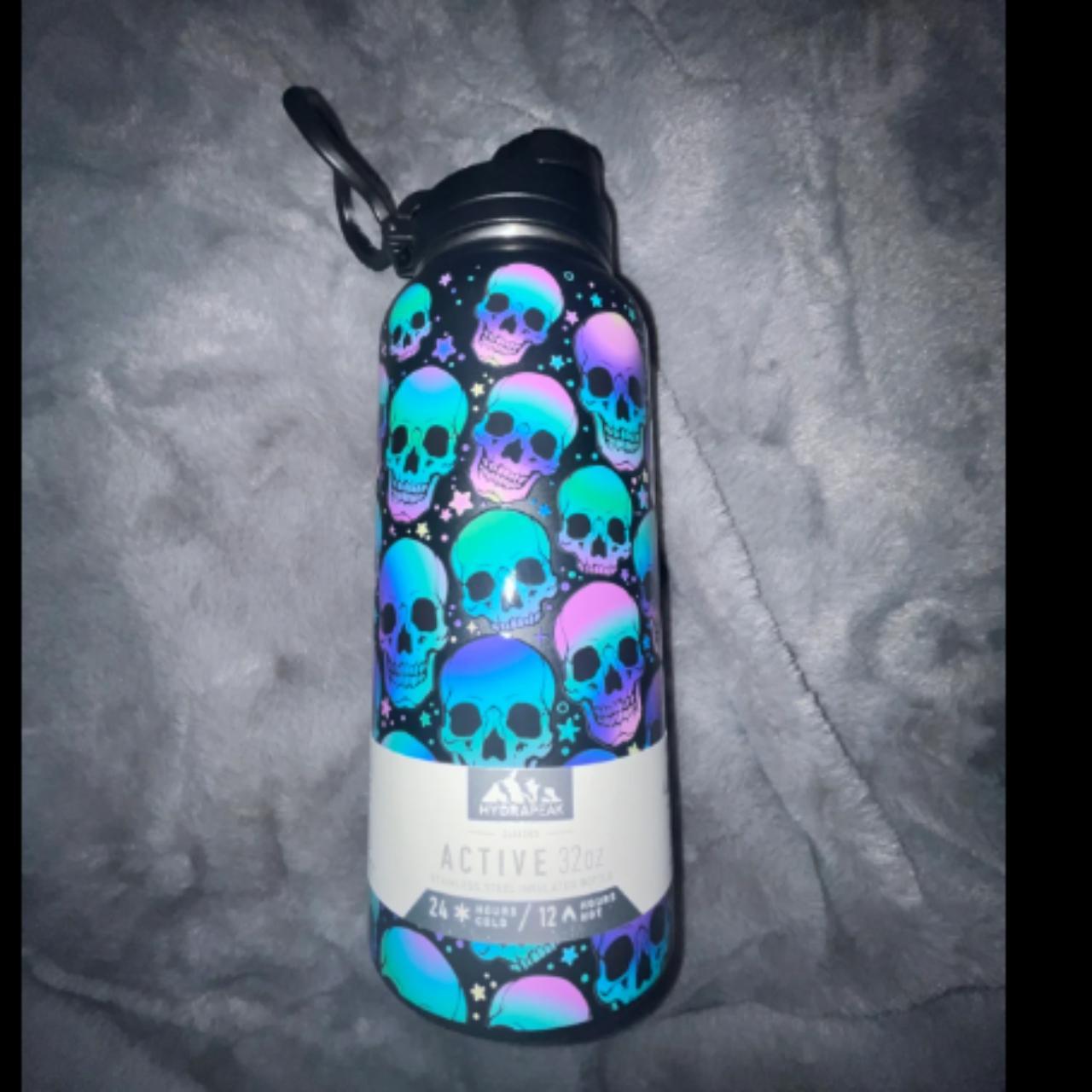 Hydrapeak Active Stainless Steel Halloween Skulls... - Depop