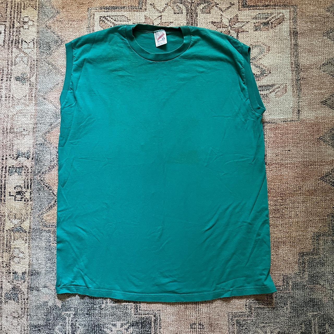 Vintage Jerzees tank top. #vintage #jerzees - Depop