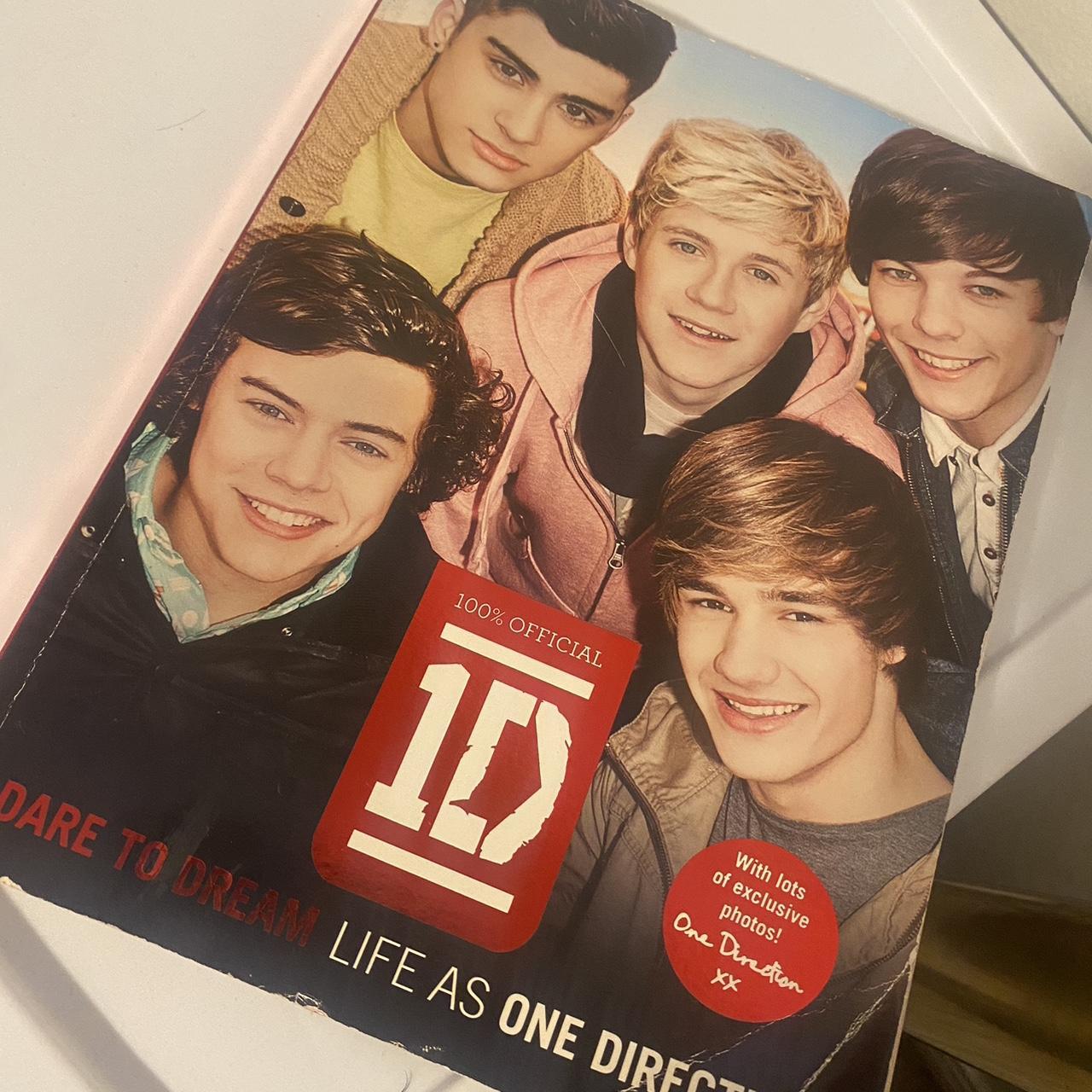 One direction book 🤍 Great gift for a 1d fan Thick... - Depop