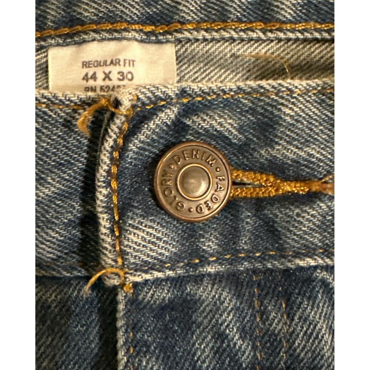 Men's Glory Denim Faded Regular Fit 44x30 Excellent... - Depop