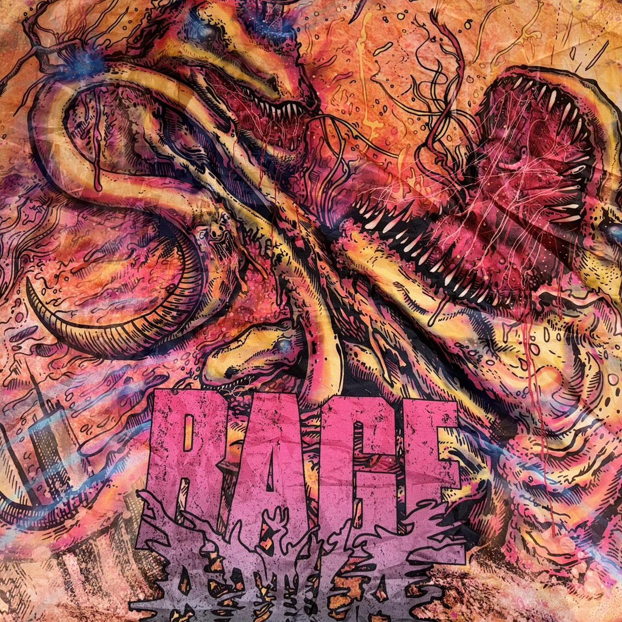 Attila Rage *RARE* Larger wall flag Not available... - Depop