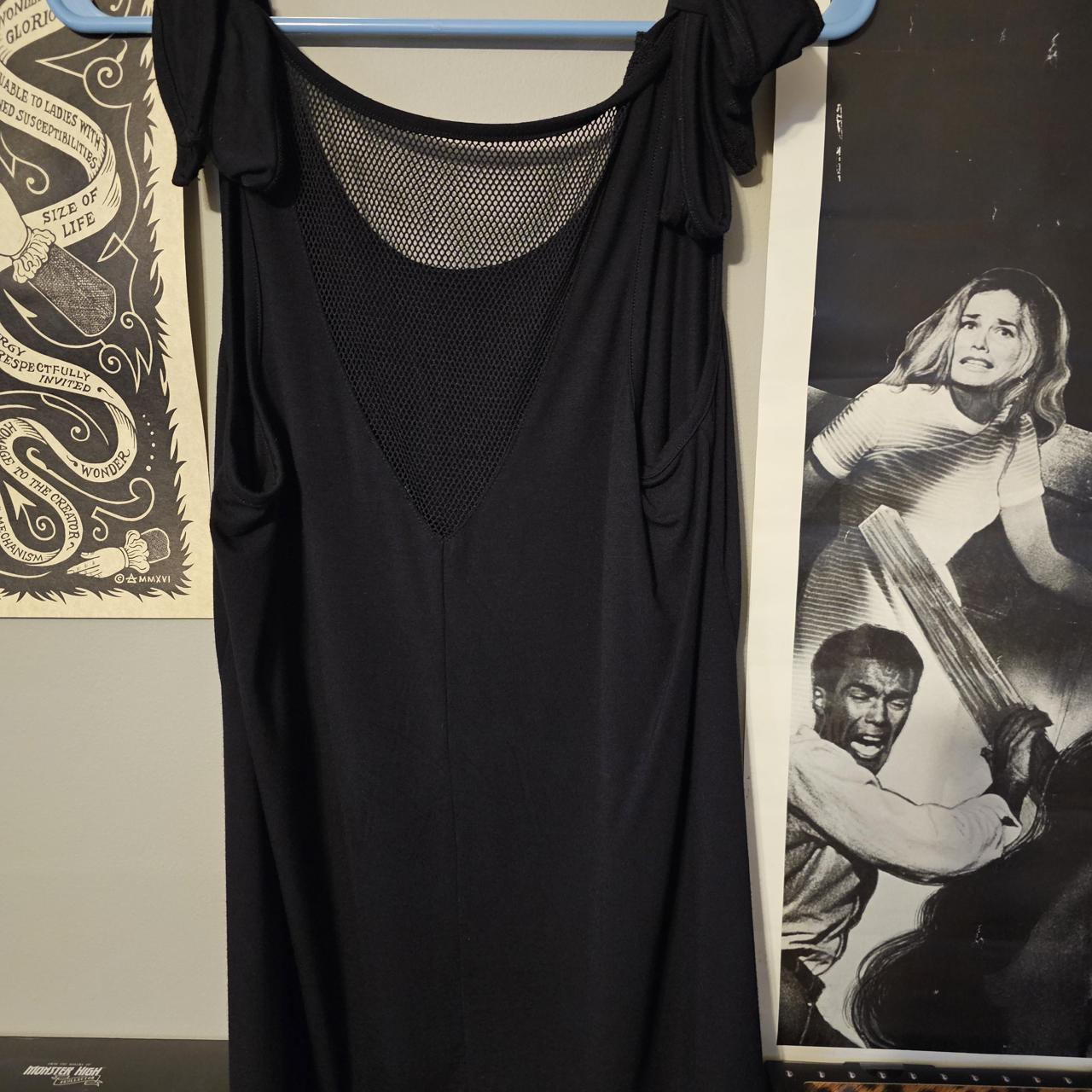 Midnight Hour Gothic Spider Web Tank Top sz... | Depop