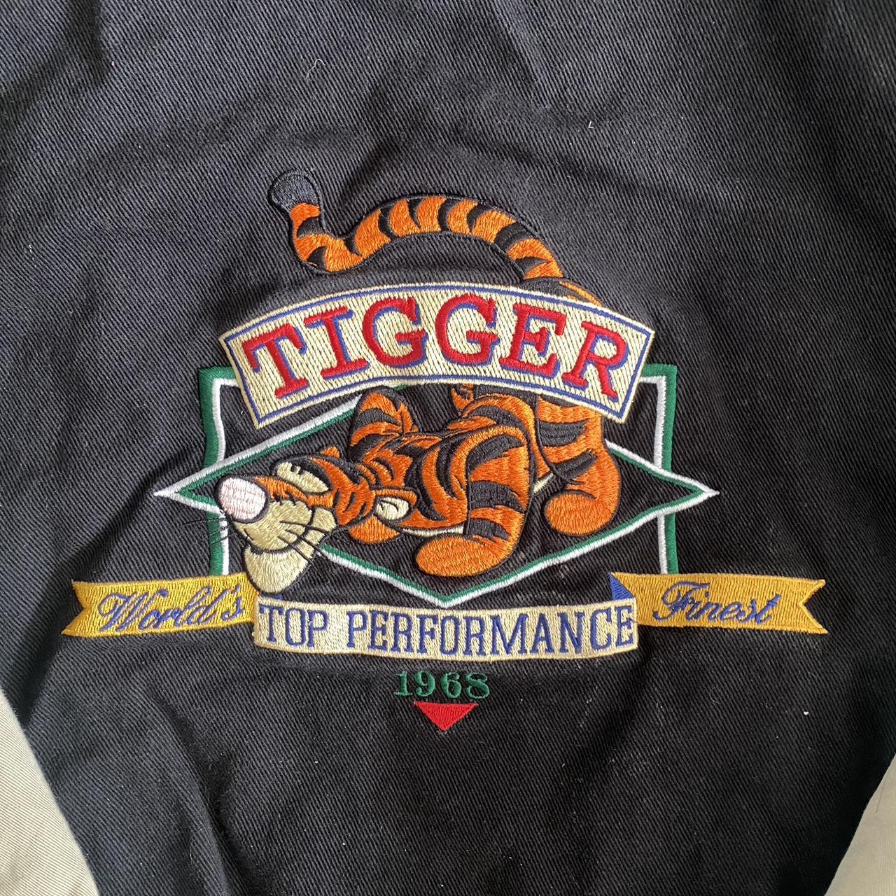Disney Store Tigger Varsity Jacket. Size: Youth... - Depop