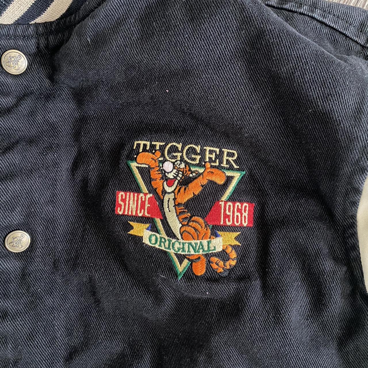 Disney Store Tigger Varsity Jacket. Size: Youth... - Depop
