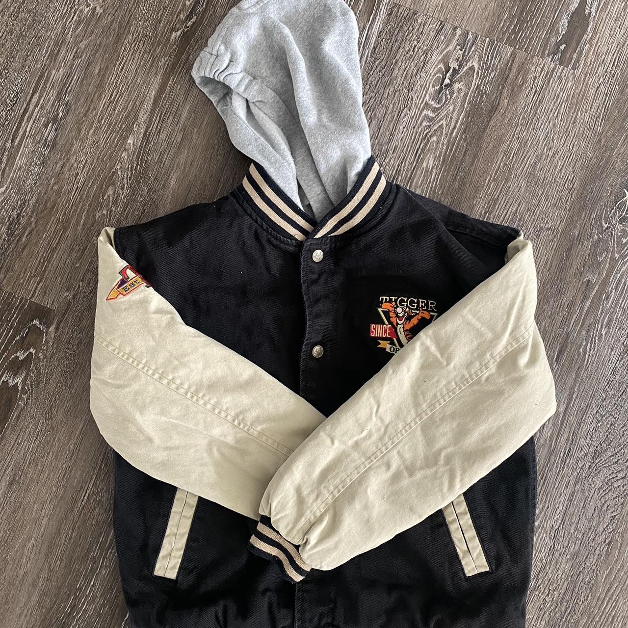 Disney Store Tigger Varsity Jacket. Size: Youth... - Depop