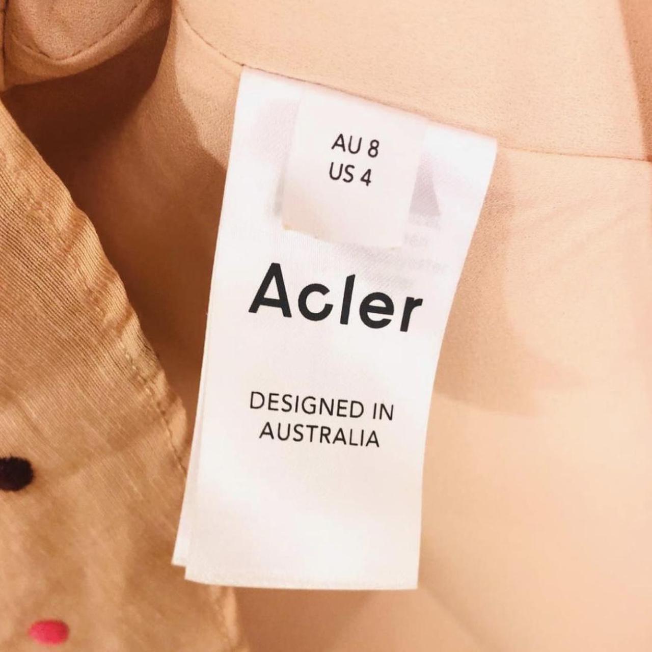 ACLER Polka Dot Parxton Dress Size 8 Worn briefly... - Depop