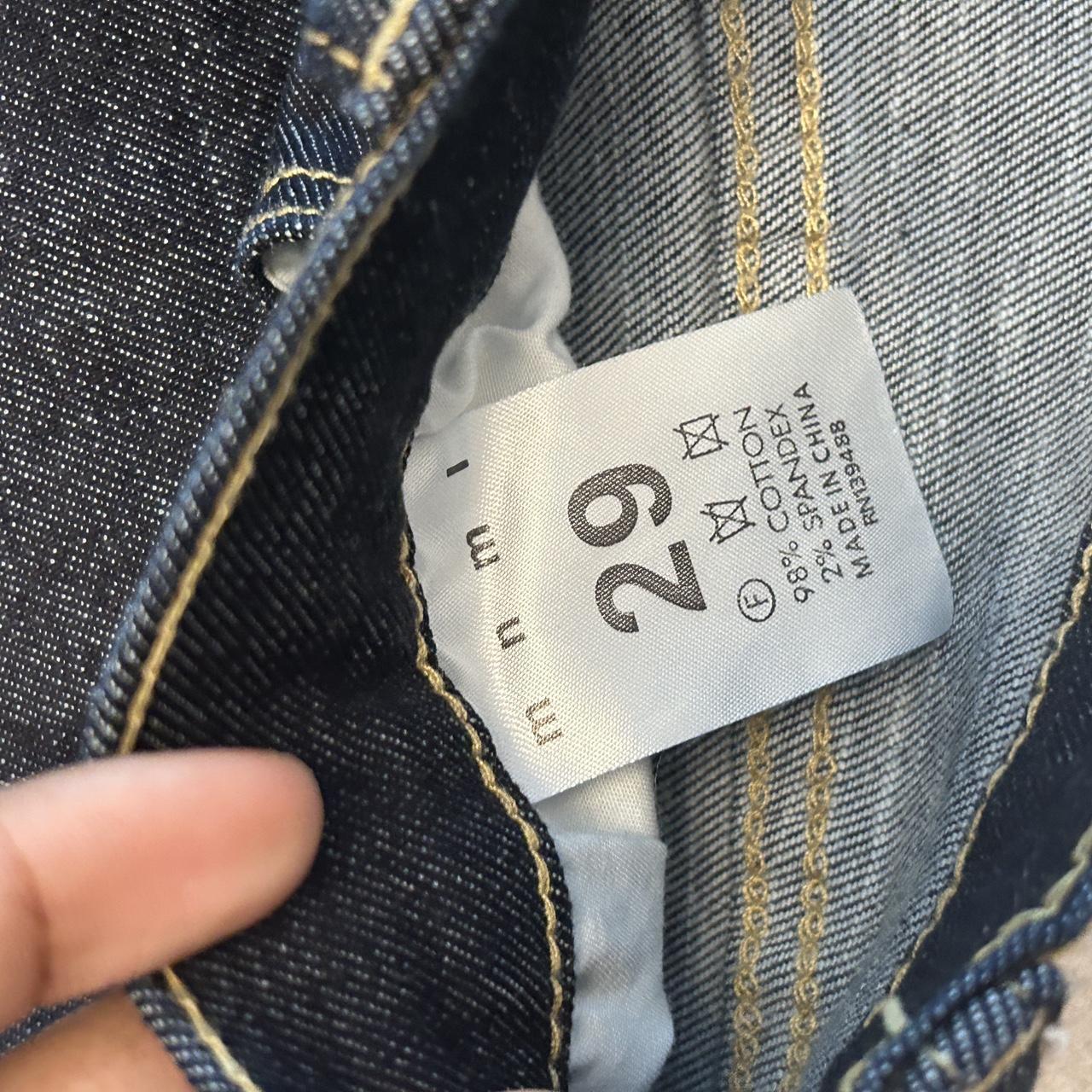 MNML X199 Stretch Skeleton denim size 29 - Depop