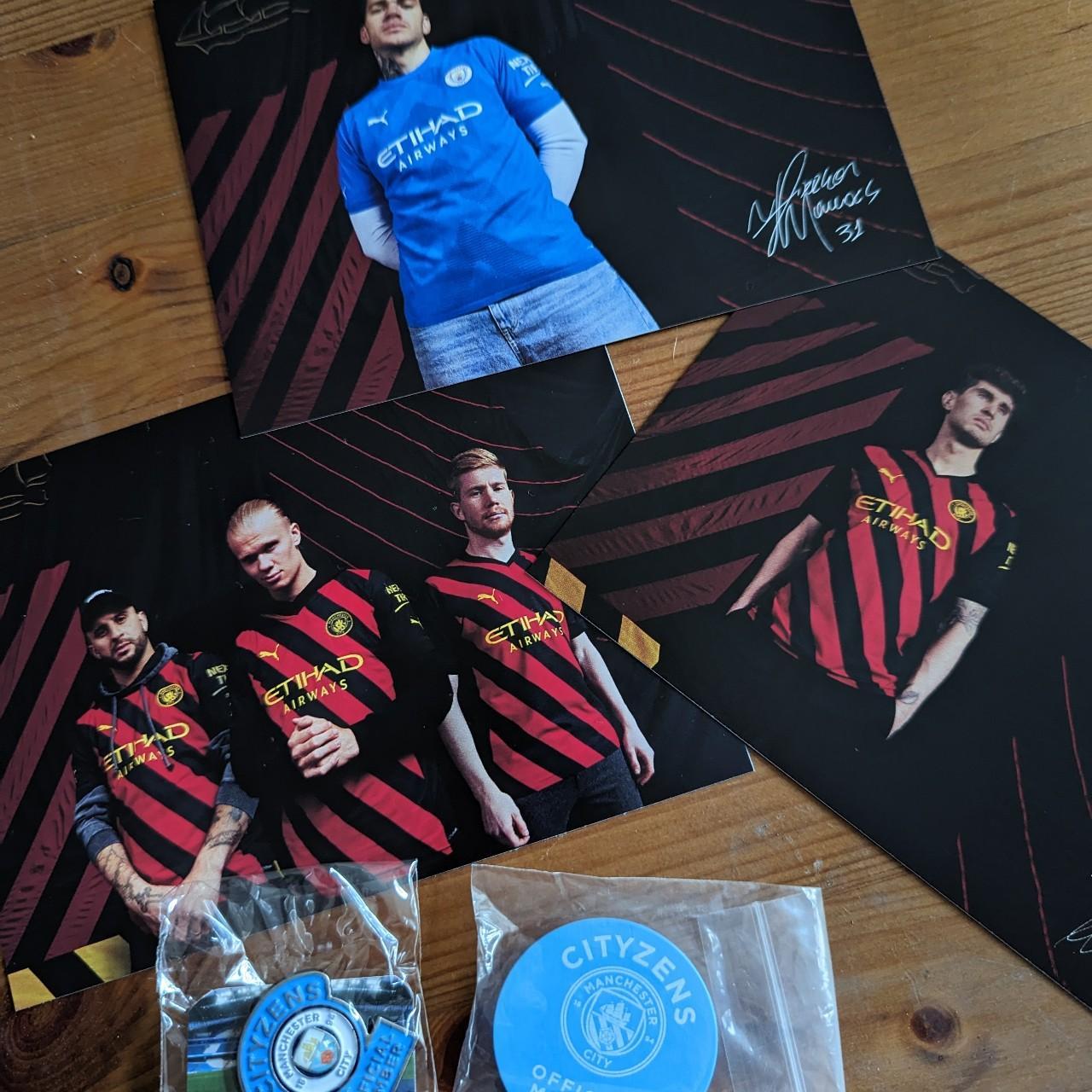 Manchester City membership pack all items unused... - Depop