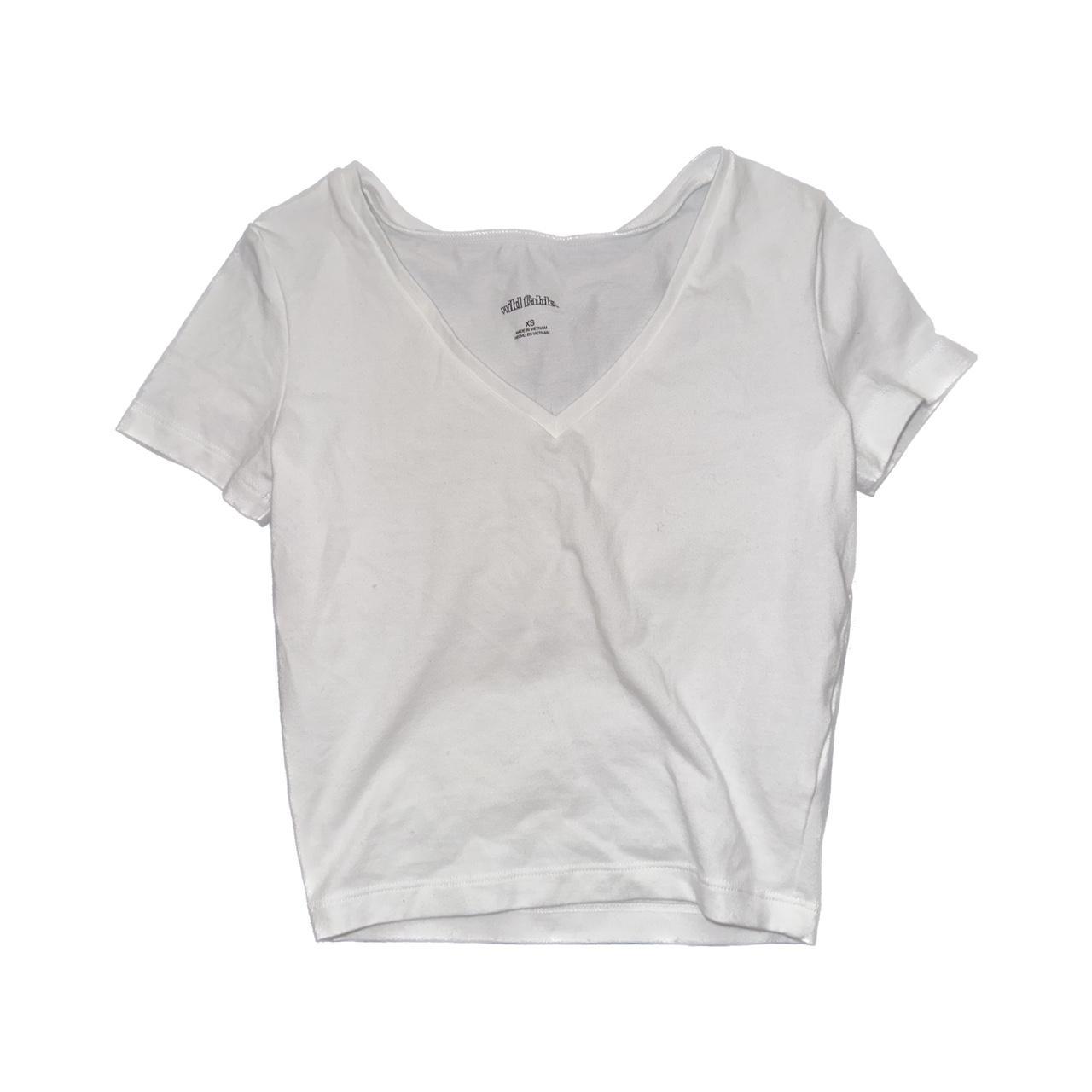 DM BEFORE BUYING THIS White Wild Fable Cropped... - Depop