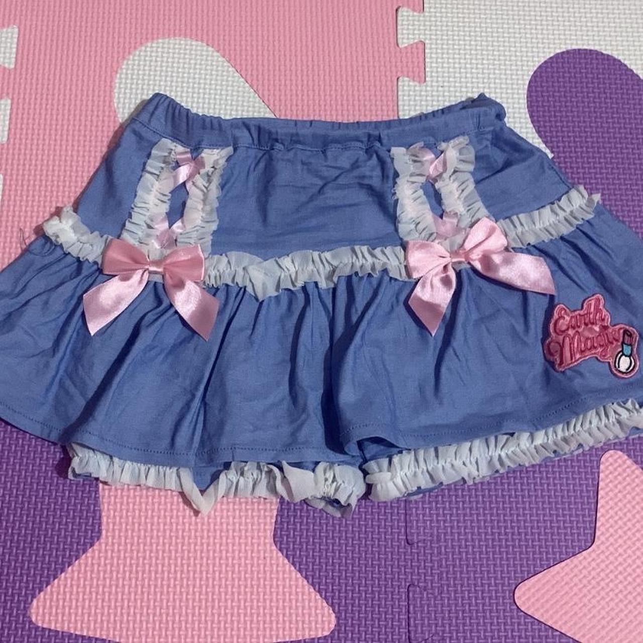 Earth magic mini skirt (size is 140cm but it’s ... - Depop