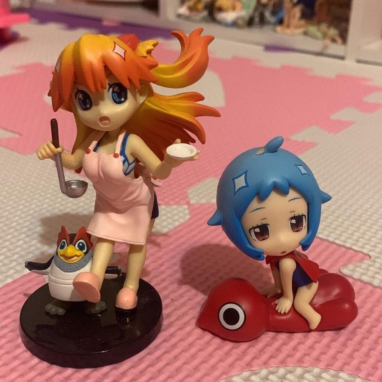 Asuka and rei mini figures Basically brand new... - Depop