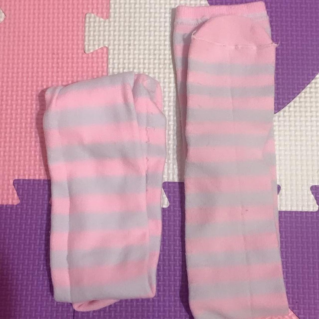 Cute core sock lot 2x Littleforbig pawprint plush... - Depop