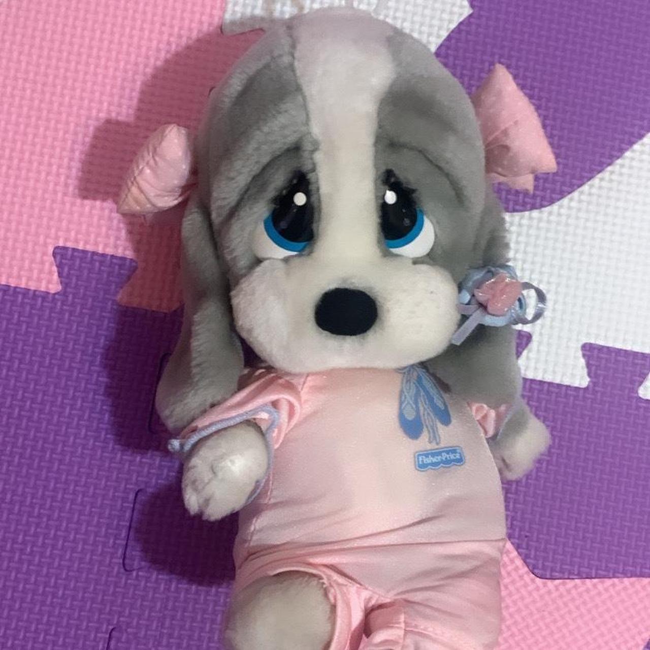 Sad Sam plushie When you press the stomach it... - Depop