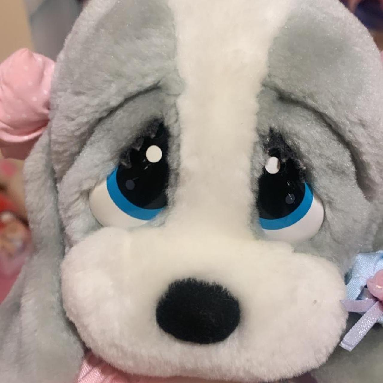 Sad Sam plushie When you press the stomach it... - Depop