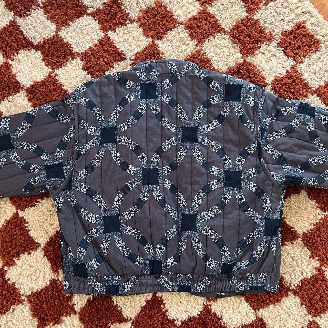 target universal threads quilted jacket tagged xs... - Depop