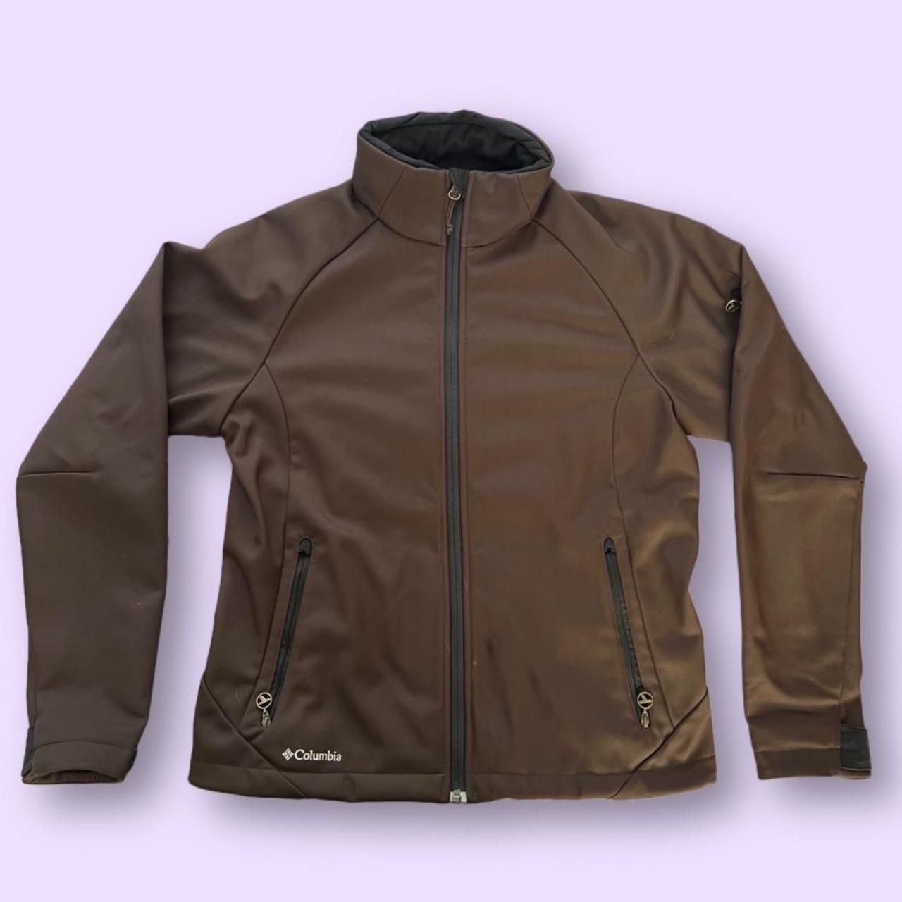 Women’s Columbia SoftShell Brown Jacket 🍂 size:... - Depop