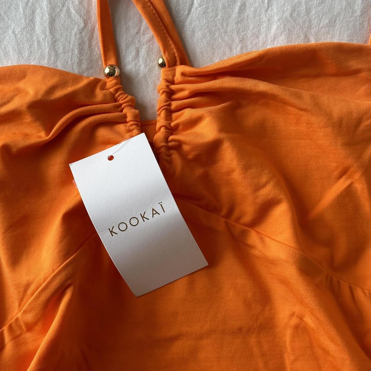 KOOKAI Mollie Halter Top • tag size 38 - brand new... - Depop