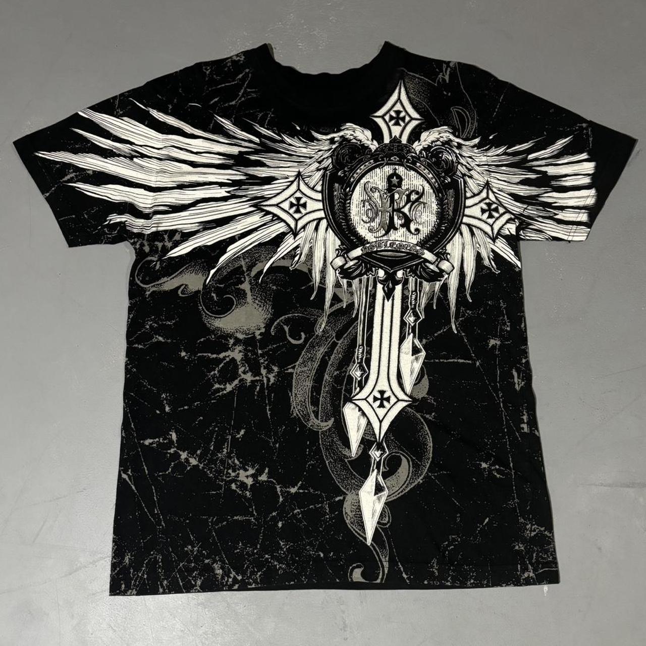 Y2K Konflict t Shirt In good condition Fits like... - Depop