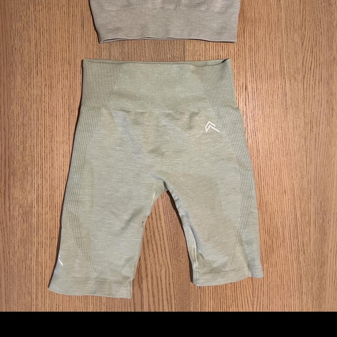 Oner active pistachio set, the top has been washed... - Depop