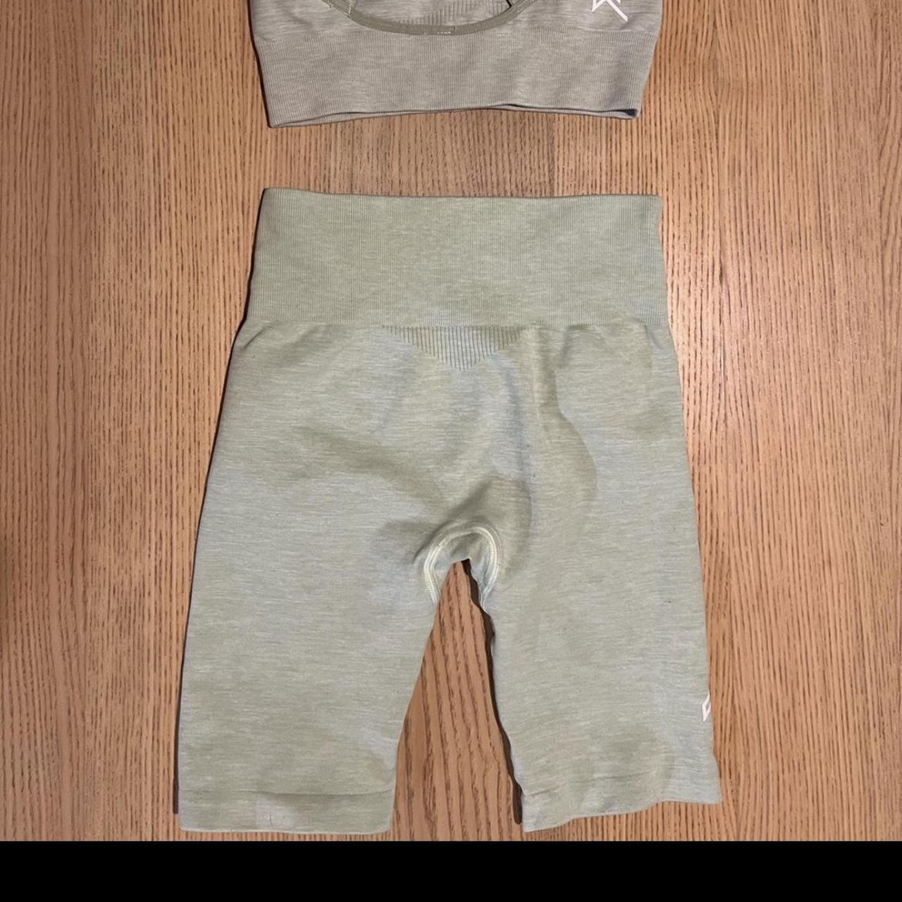 Oner active pistachio set, the top has been washed... - Depop