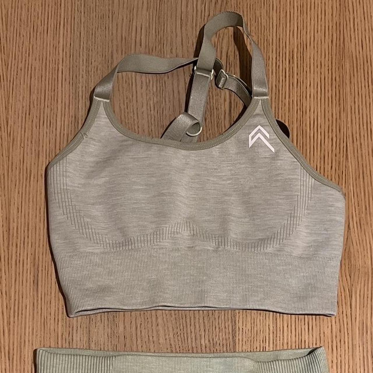 Oner active pistachio set, the top has been washed... - Depop