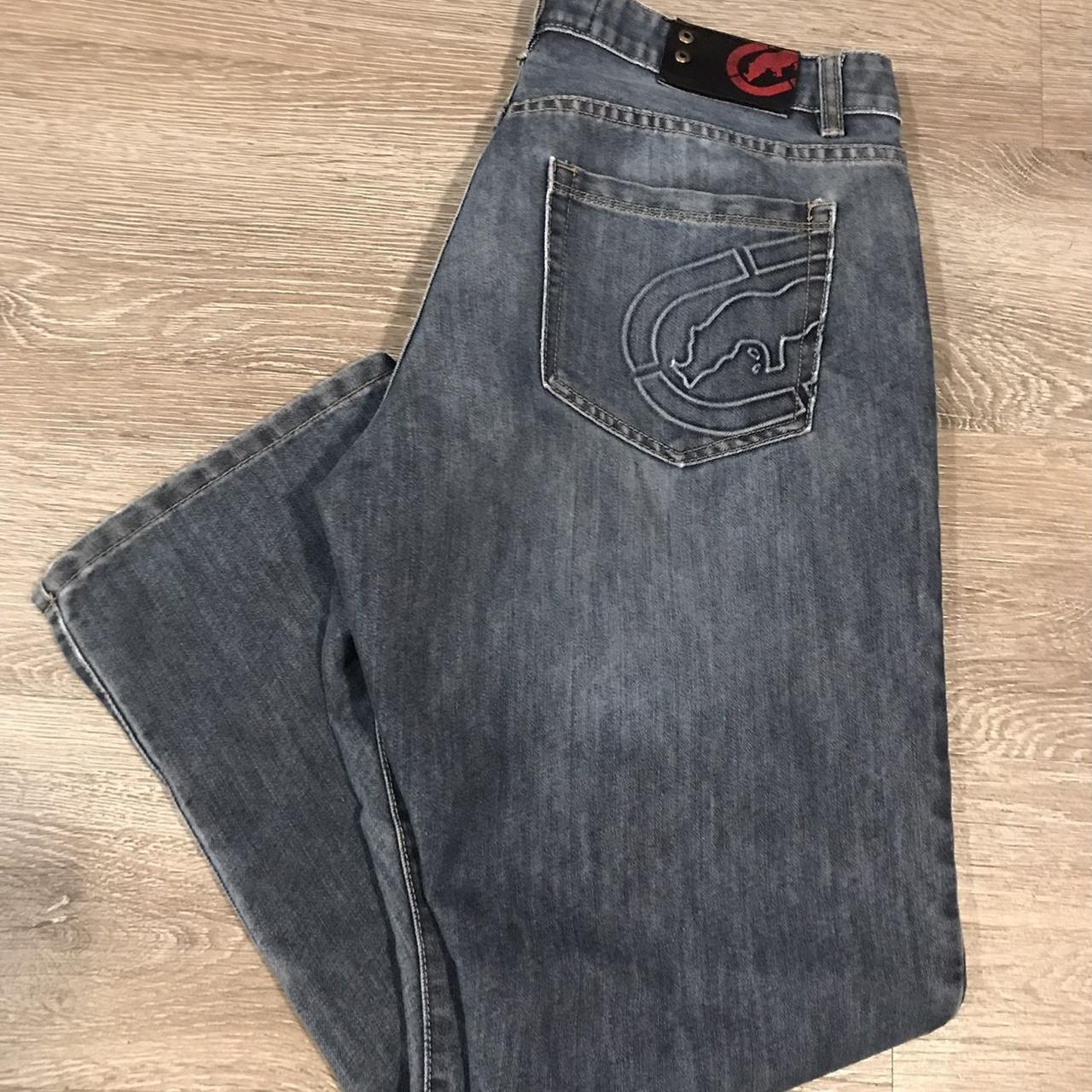 Y2K Ecko jeans •Size “34X28” •Measurements... - Depop