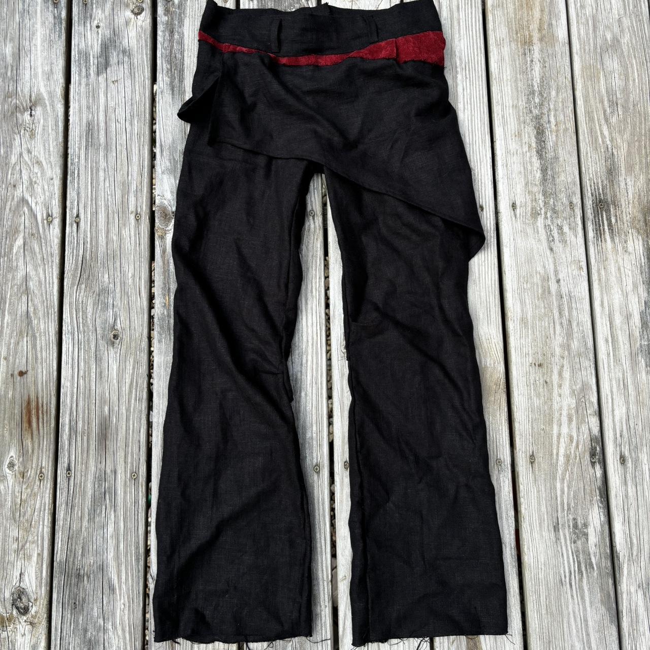 Code Revival skirted denim. This is a flared denim... | Depop