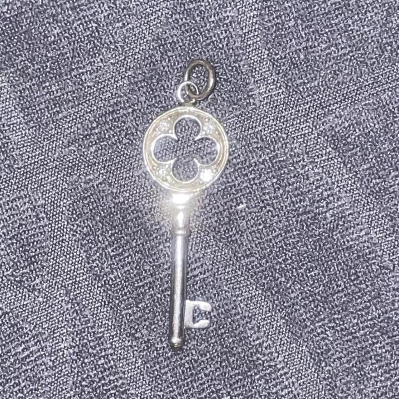 Tiffany & Co Copy of Clover key Pendant -Sterling... | Depop