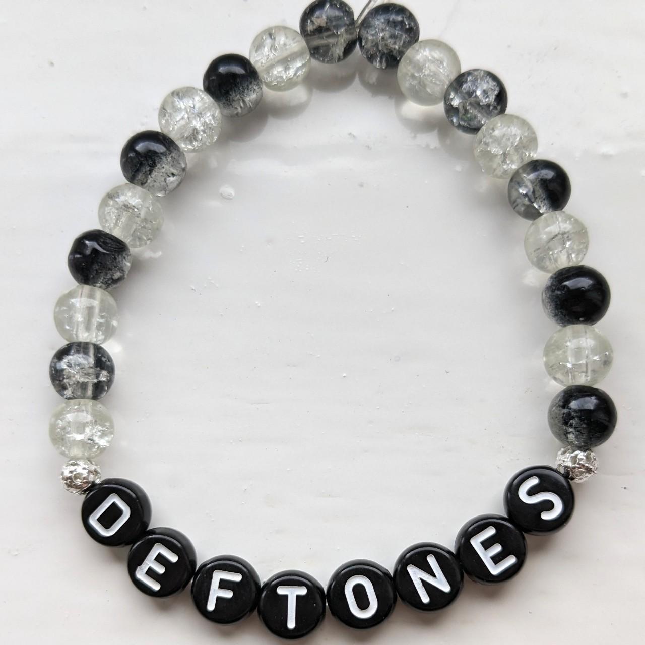 Deftones handmade bracelet Band merch concert - Depop