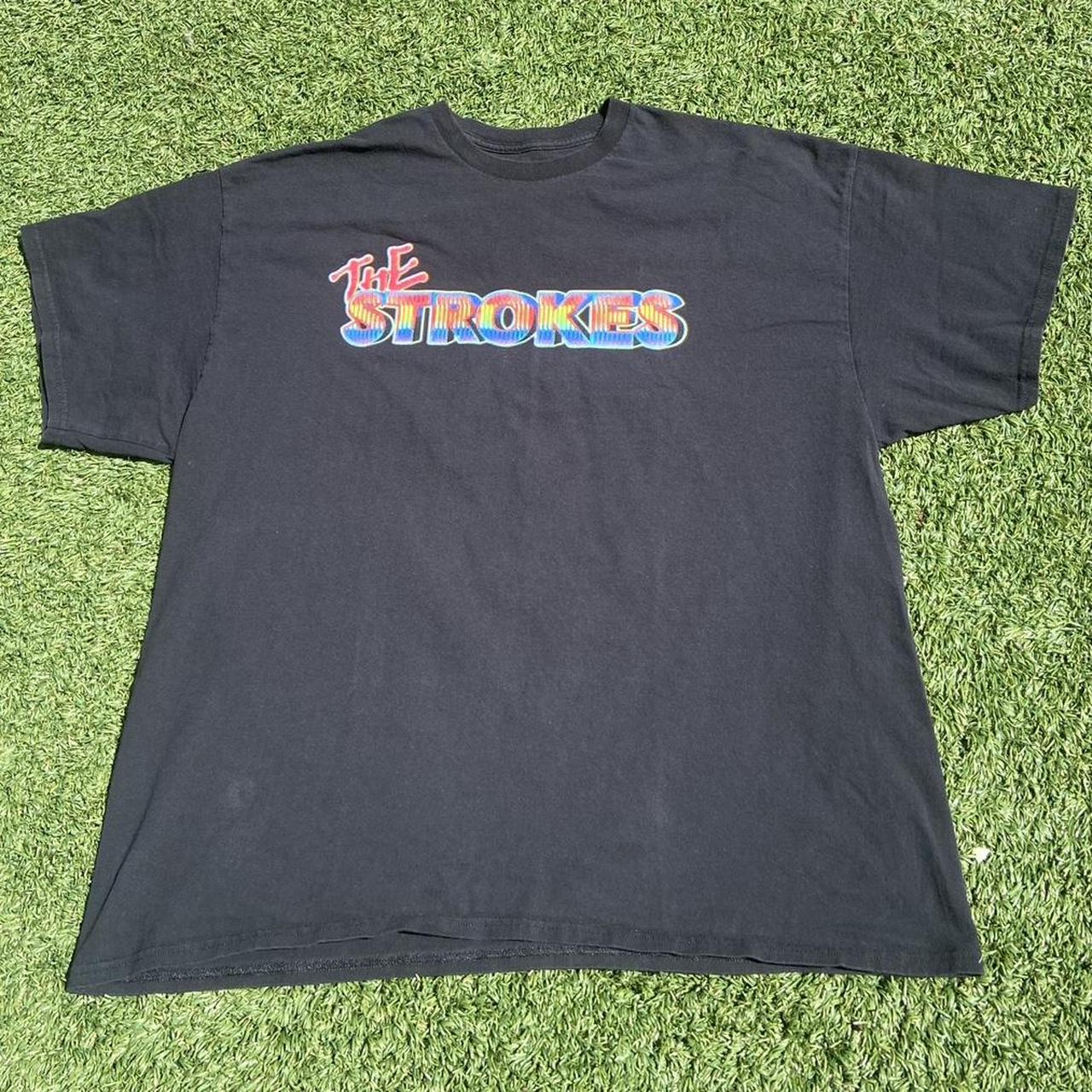 the strokes 2022 north american tour tee bought in... - Depop