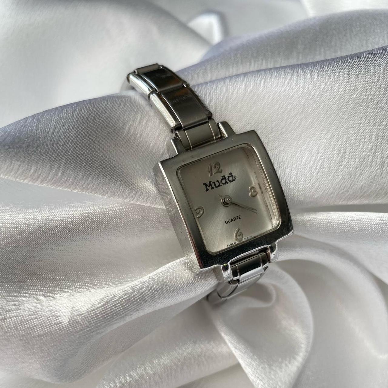 Vintage Silver Tone expansion Watch with holidays... - Depop