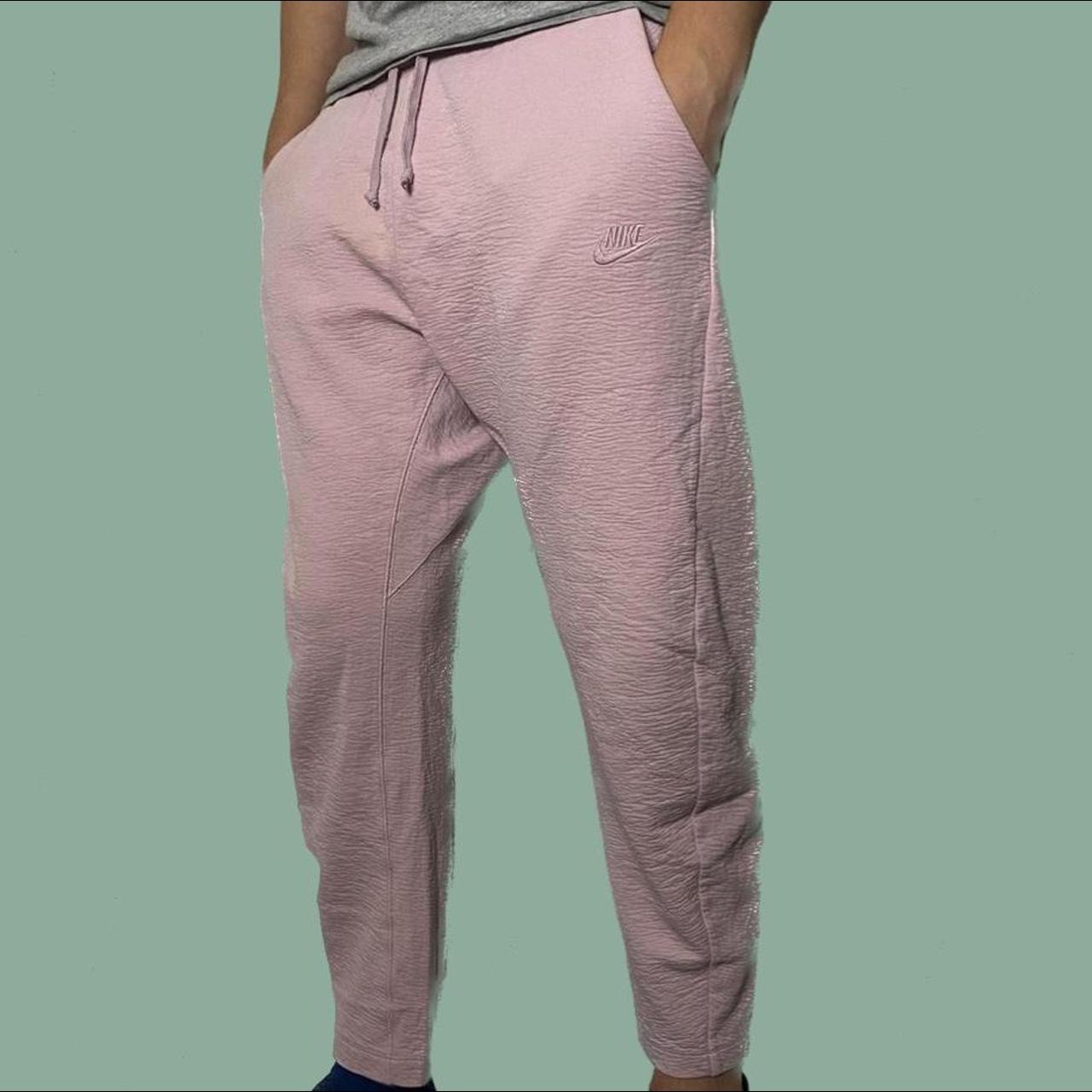 Nike cotton sweats These pink sweats have such a... - Depop